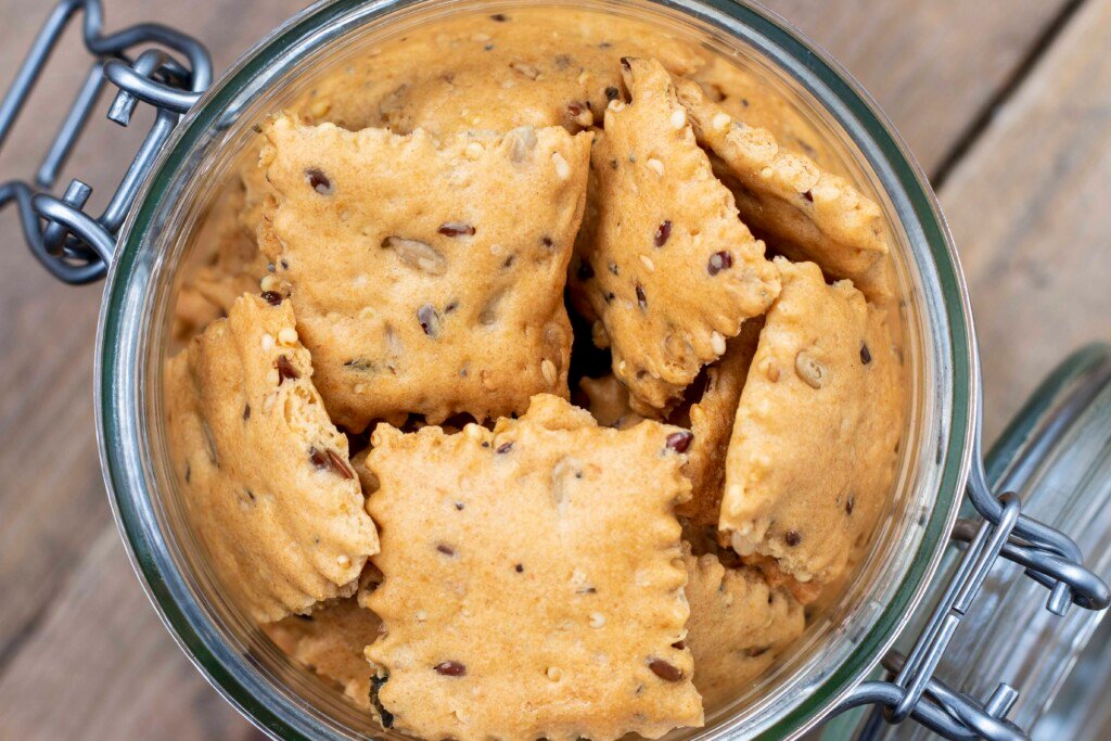 Crackers au levain – La cuisine d'Aurélie